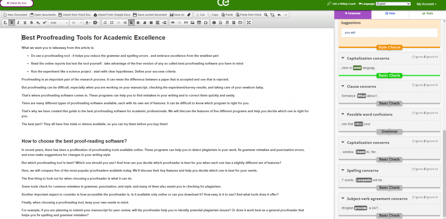 Best Proof-reading Software for Academic Excellence 2025