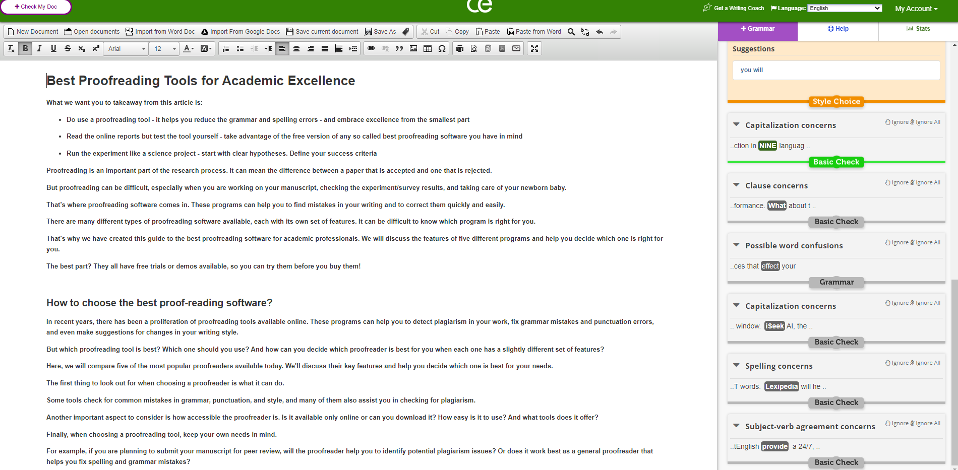 Best Proof-reading Software for Academic Excellence 2025