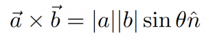 How to create a cross product symbol in LaTeX 2026