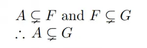 How to write the symbol for a subset in LaTeX? 2025
