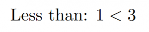 How To Write The Less Than Symbol In LaTeX? 2025