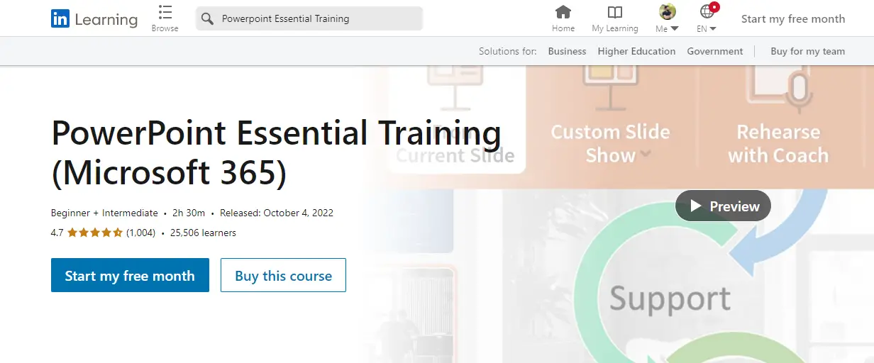 Best Online Courses for Powerpoint Presentations 2024