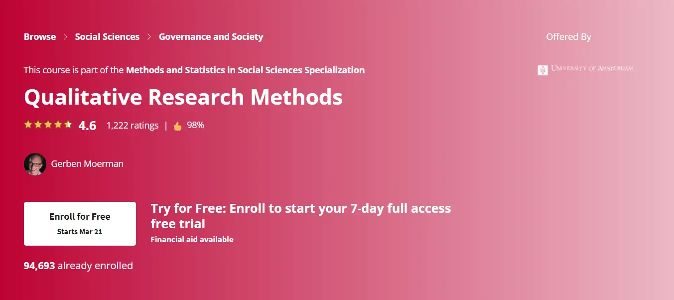 Best Online Courses for Research Methods 2025