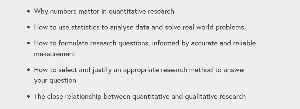 Best Online Courses for Quantitative Research Methods 2025