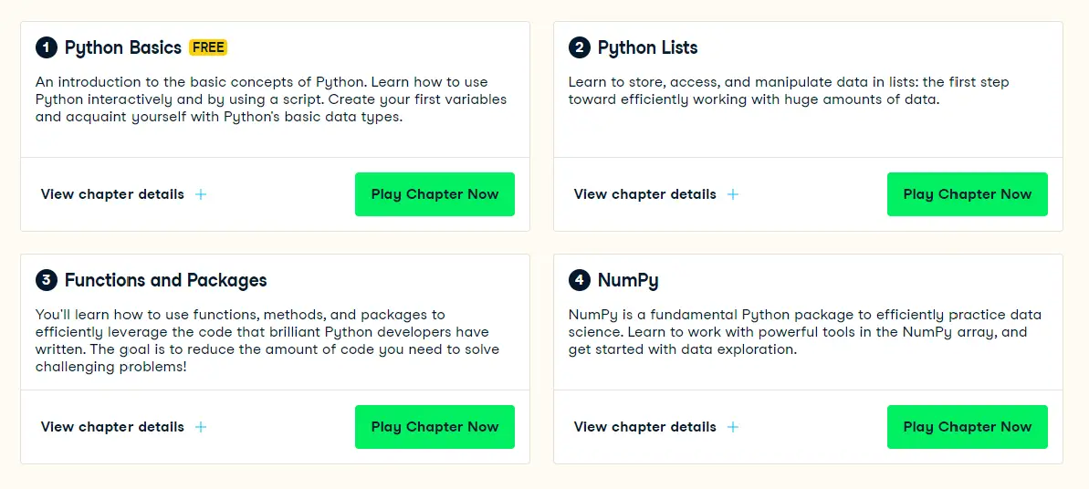Best DataCamp Courses 2025