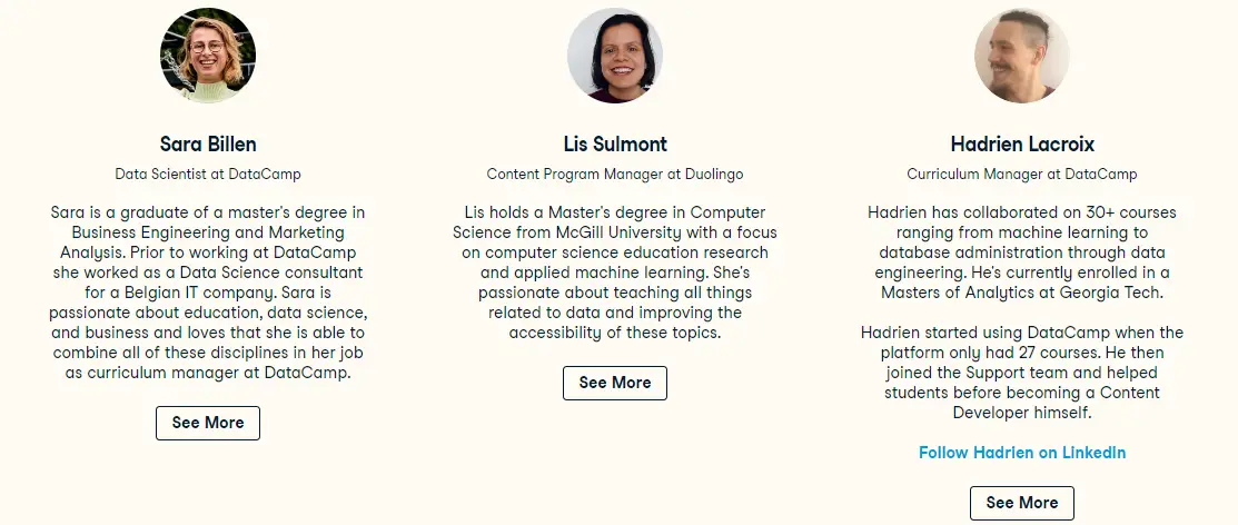 Best DataCamp Courses 2025
