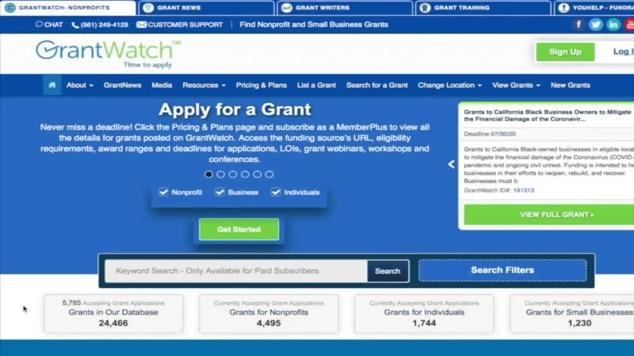 25 Best Grant Databases 2025